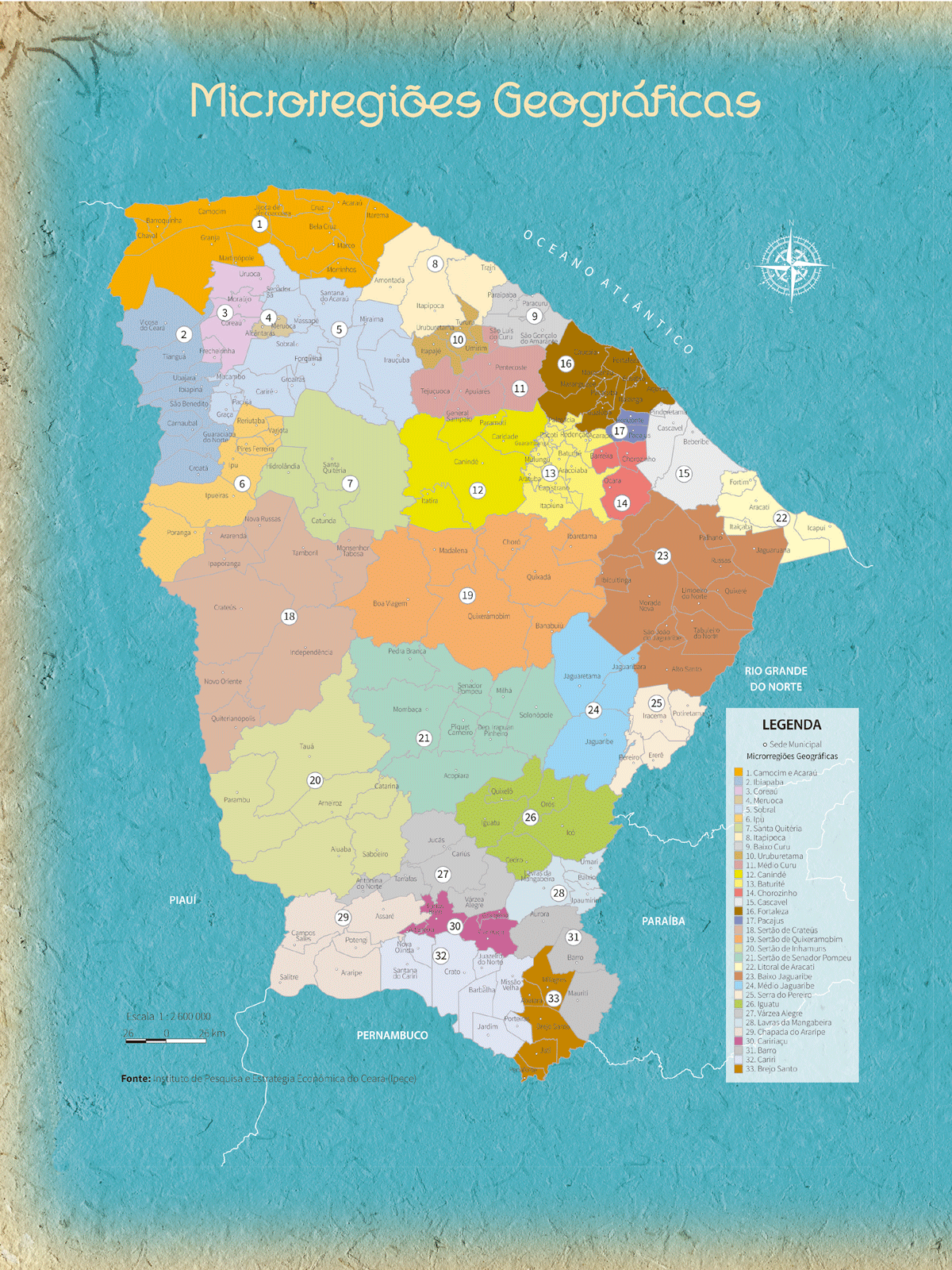 microrregiões-geográficas - Anuário do Ceará