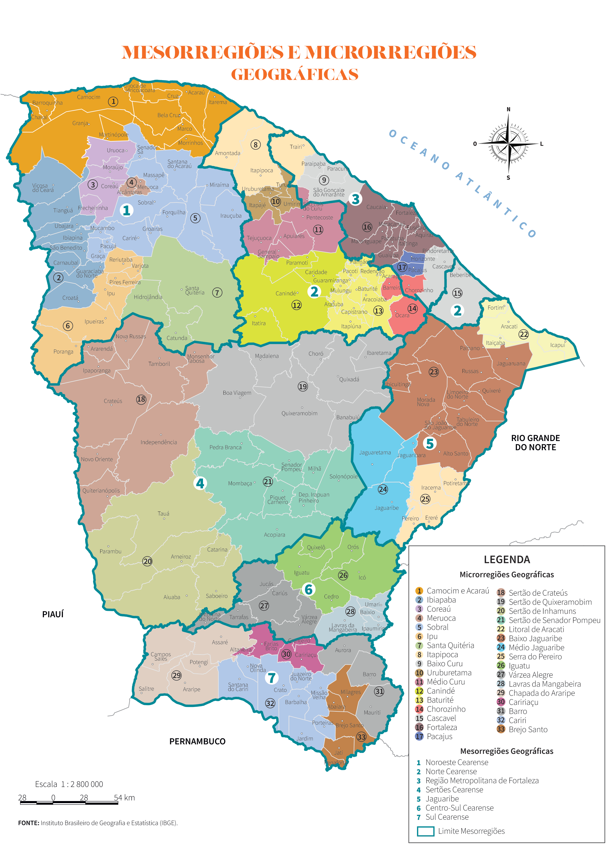 Microrregiões Geográficas - Anuário do Ceará